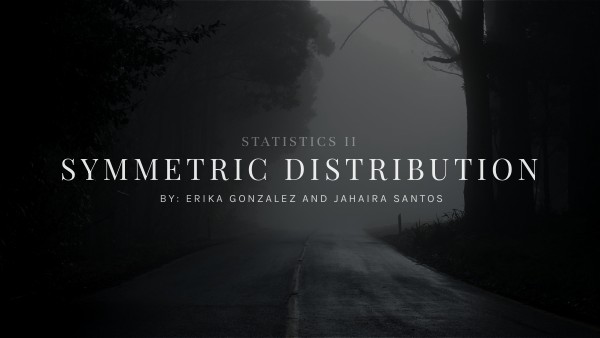 Symmetric Distribution