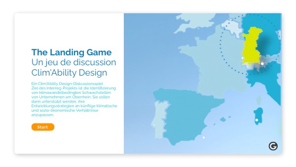 landing game - Deutsche Fassung | Genially