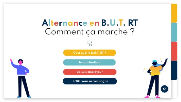 Alternance du B.U.T. RT | Genially