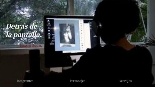 ESCAPE ROOM - GROOMING