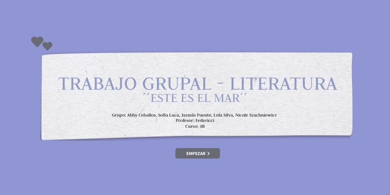 TP LITERATURA | Genially