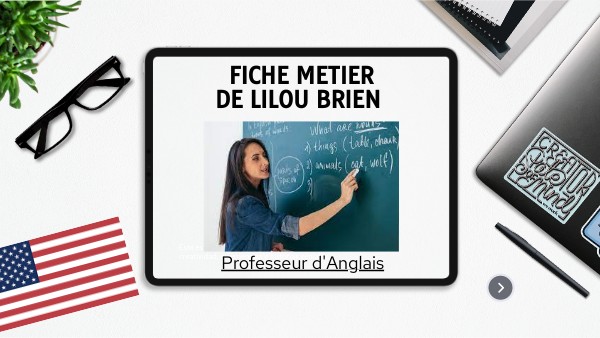 Mon métier | Genially