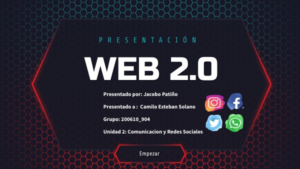 PRESENTACIÓN WEB 2.0 | Genially