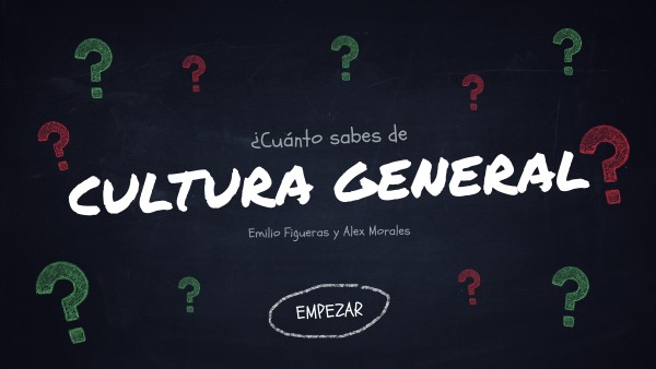 Cuanto sabes de CG | Genially