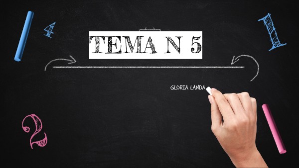 CHALK & BLACKBOARD PRESENTATION | Genially