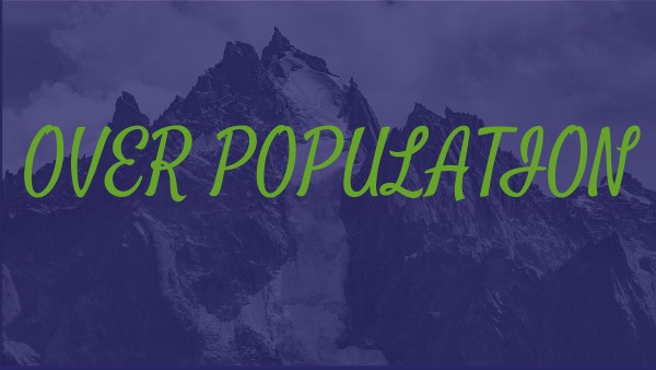over population | Genially