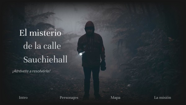 El Misterio de la Calle Sauchiehall | Genially