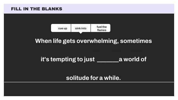 FILL IN THE BLANKS | Genially