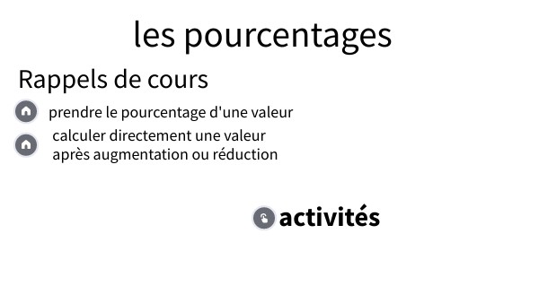 pourcentage et coefficients multiplicateurs niveau Genially sans titre | Genially