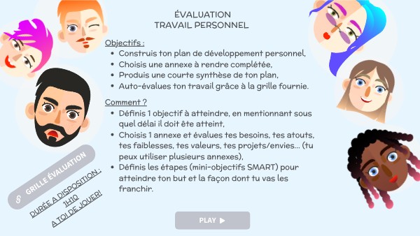 Evaluation DP | Genially