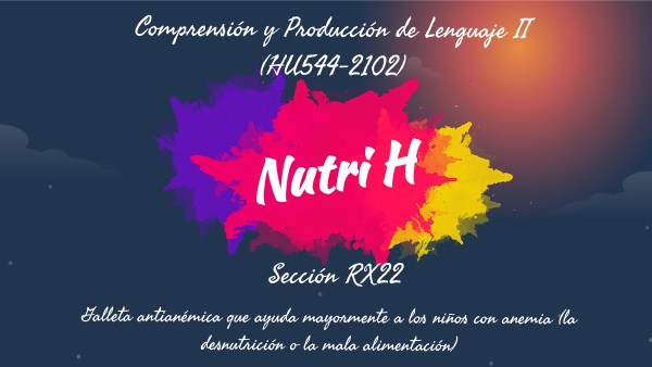 Nutri H | Genially