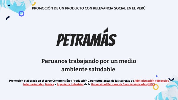 Petramás - Servicio - TF - CPL II | Genially