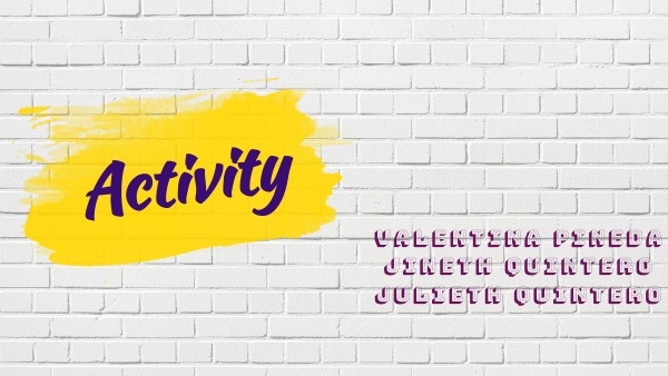 Activity | Genially