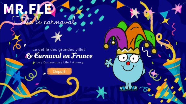 Le CARNAVAL en France - FLE | Genially