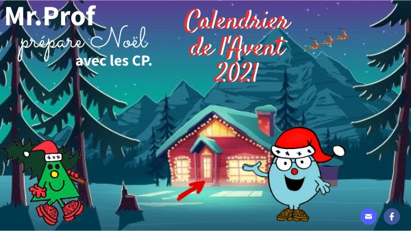 Calendrier de l'Avent 2021 - CP | Genially
