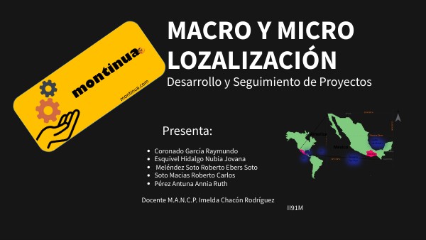 Macro localización y micro localización | Genially