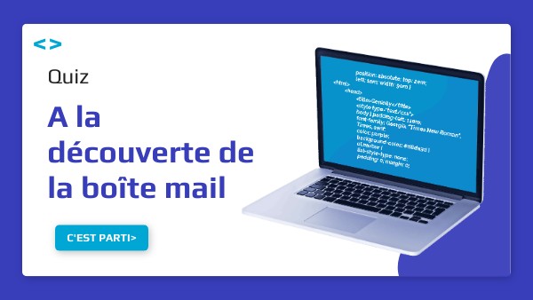 quiz Boite mail | Genially