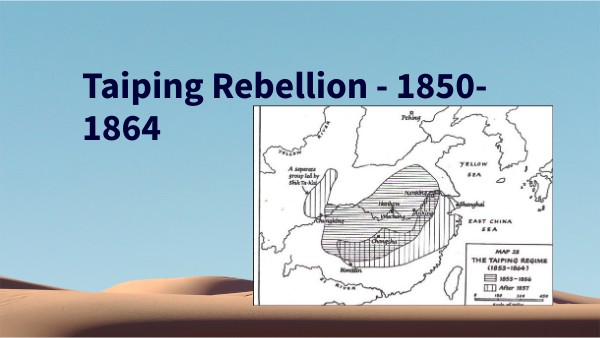 Taiping Rebellion | Genially