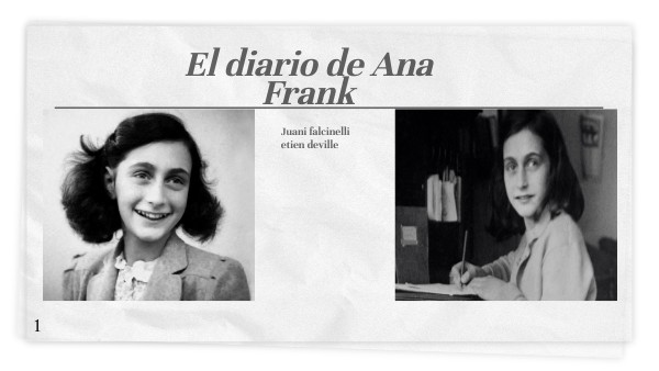 Ana Frank | Genially