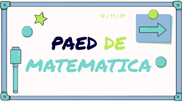 PAED de Matemática