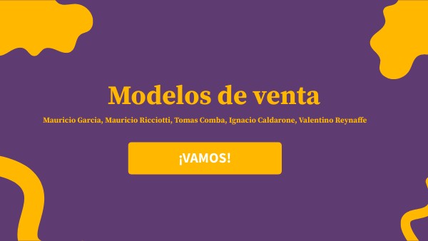 Modelos de venta