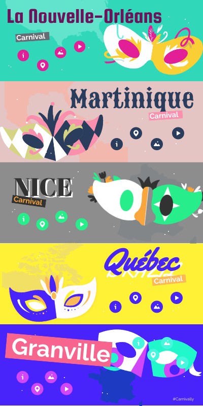 les Carnavals du monde francophone | Genially