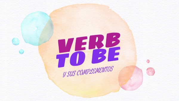verb to be | Genially