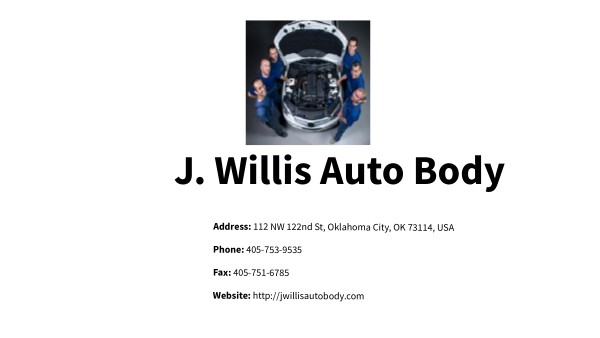 J. Willis Auto Body