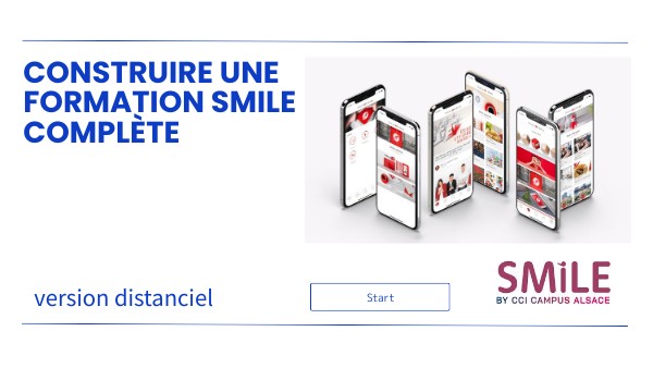 CONSTRUIRE UNE FORMATION COMPLETE AVEC SMILE (Vdistanciel) | Genially