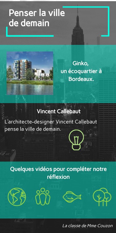 Penser la ville de demain | Genially