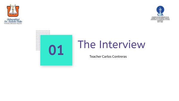 Interviewing a celebrity | Genially