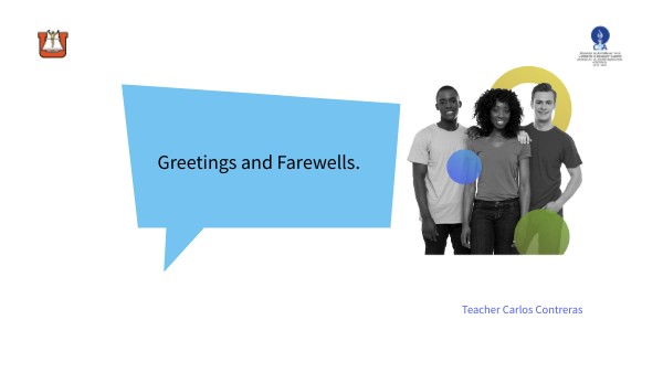 Greetings and Farewells. PPT | Genially