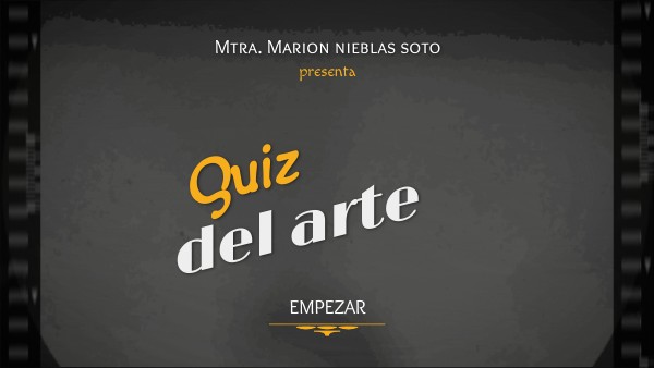 QUIZ DEL ARTE | Genially