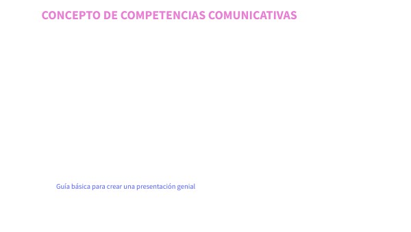 PRESENTACIÓN BÁSICA