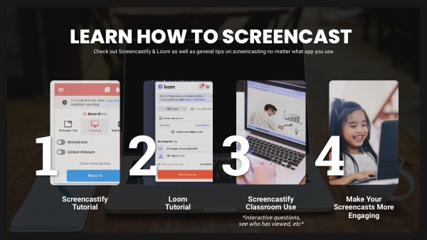 Learn How to Screencast