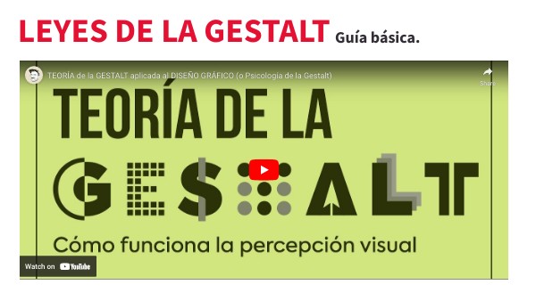 Leyes de la Gestalt