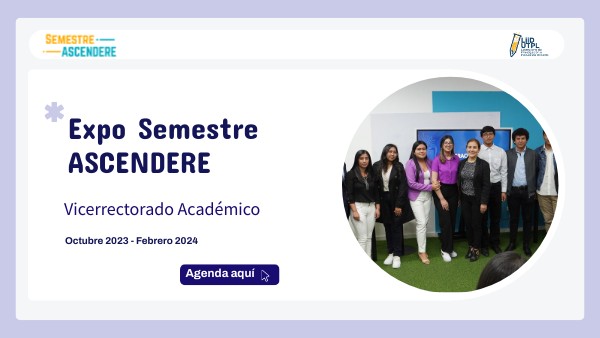 Calendario Expo Semestre ASCENDERE | Genially