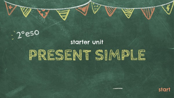 PRESENT tenses | Genially