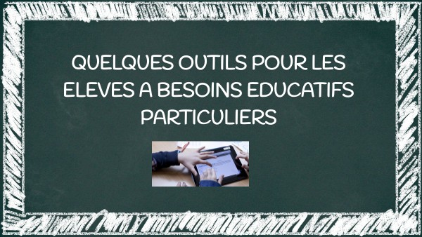 Quelques Outils pour les EBEP