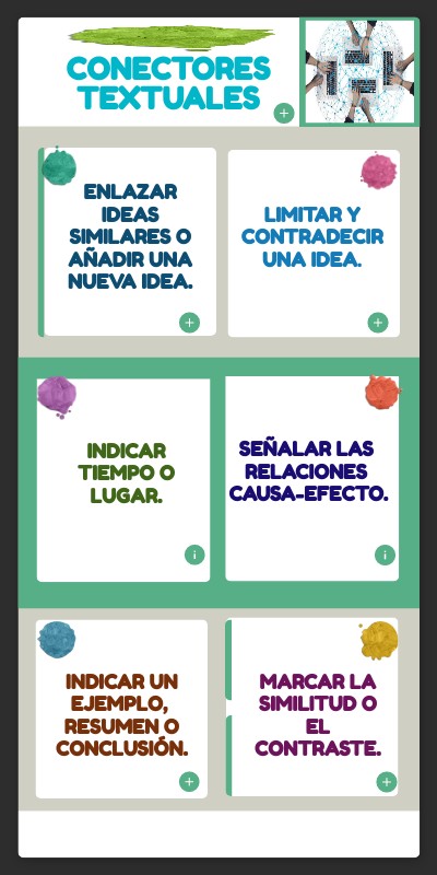 CONECTORES TEXTUALES | Genially