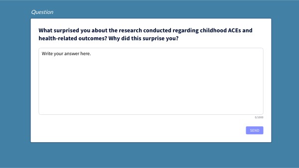 ACEs Reflection Exercise]