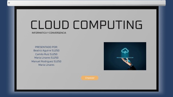 CLOUD COMPUTING | Genially
