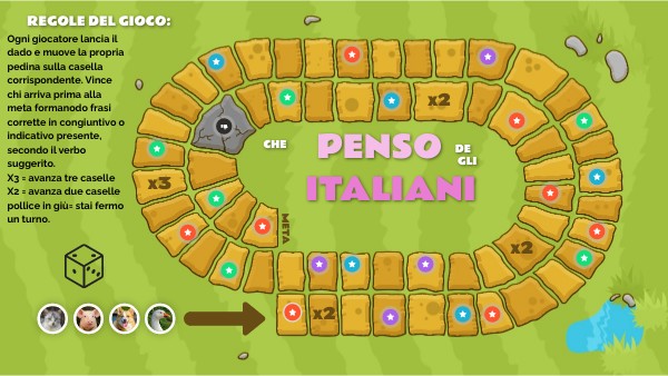 GIOCO OCA CHE PENSO DEGLI ITALIANI