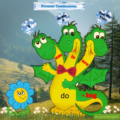 Present Continuous_Dragon | Genially