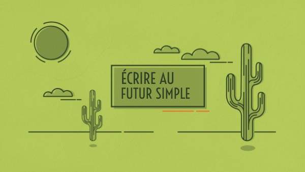écrire au futur simple | Genially
