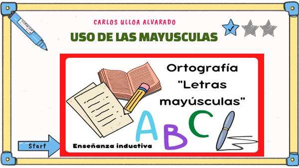 Uso de mayúsculas | Genially