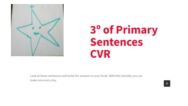 Sentences Genially CVR | Genially