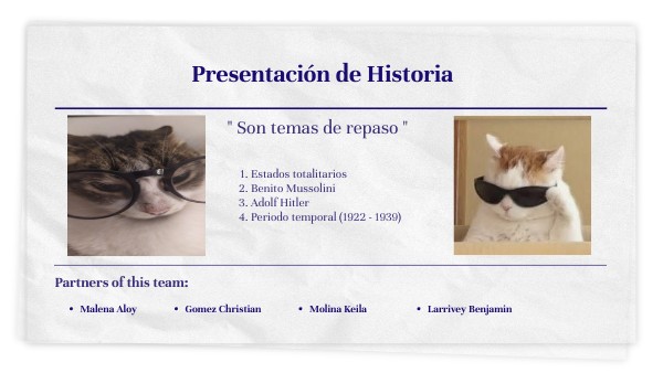PRESENTACIÓN HISTORIA | Genially