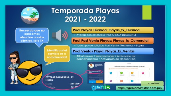 TEMPORADA PLAYAS 2021-2022 | Genially