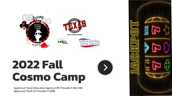 2022 FALL COSMO CAMP